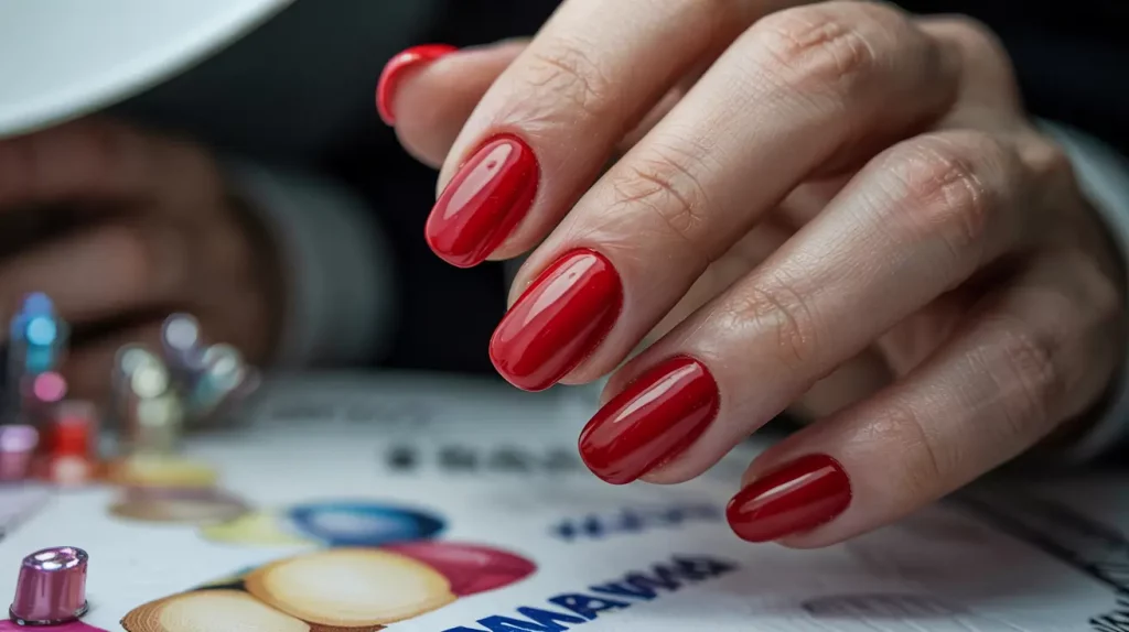 17 Idées de Manucure Rouge Tendance à Essayer en 2025